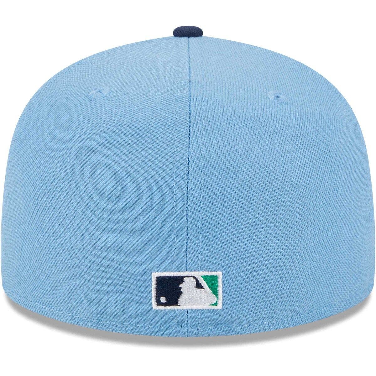 New Era Men's New Era Light Blue/Navy Miami Marlins Green Undervisor ...