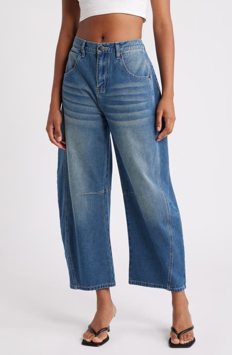 Women's Barrel Leg Jeans & Denim | Nordstrom
