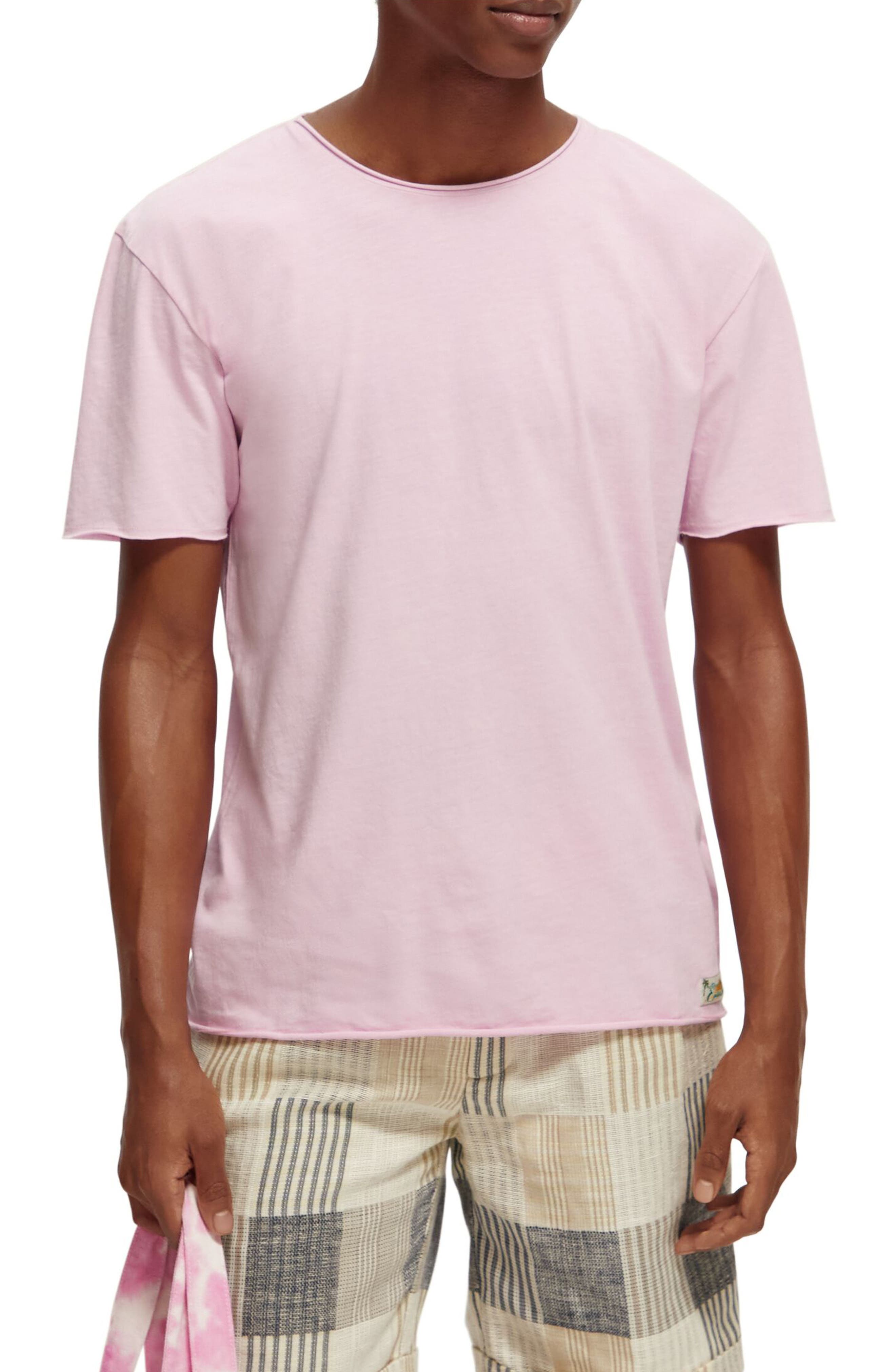 Scotch & Soda Raw Edge Organic Cotton T-Shirt | Nordstromrack