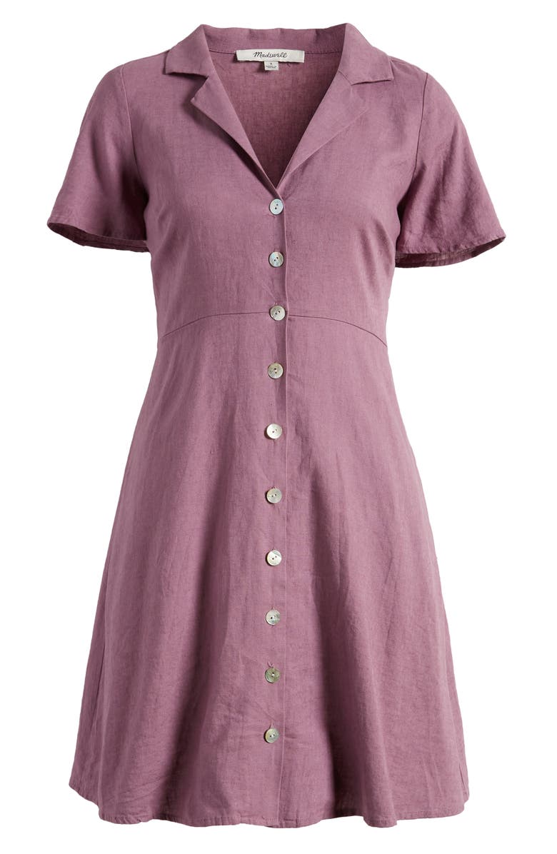 Madewell Kathy Retro Short Sleeve Mini Shirtdress Nordstrom Madewell Kathy Retro Short Sleeve Mini Shirtdress Nordstrom