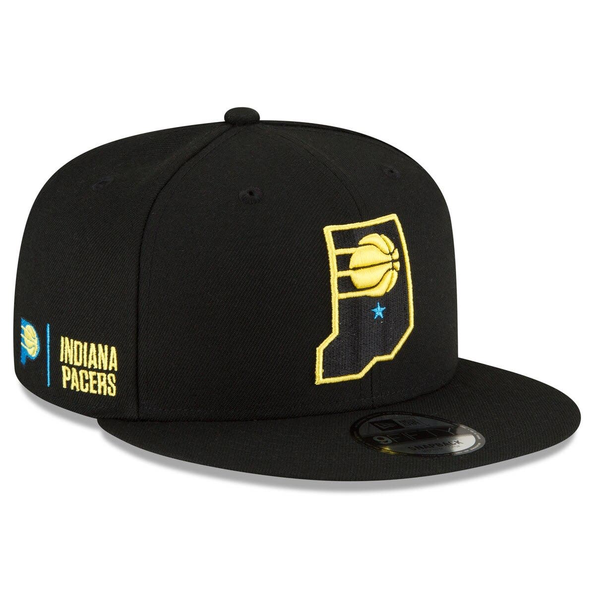 New Era Men's New Era Black Indiana Pacers 2023/24 City Edition ...