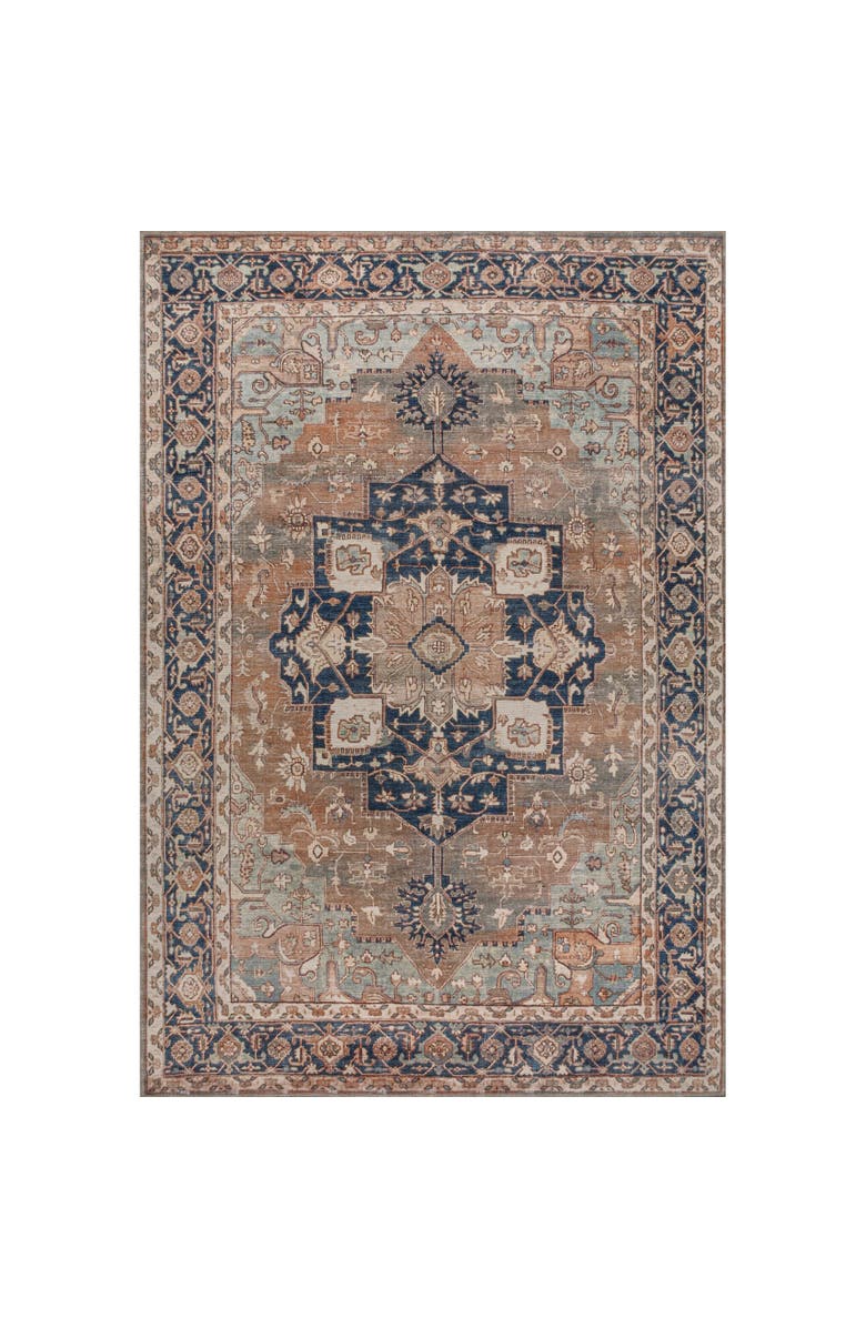 JONATHAN Y Maris Ornate Medallion Machine-Washable Area Rug | Nordstrom