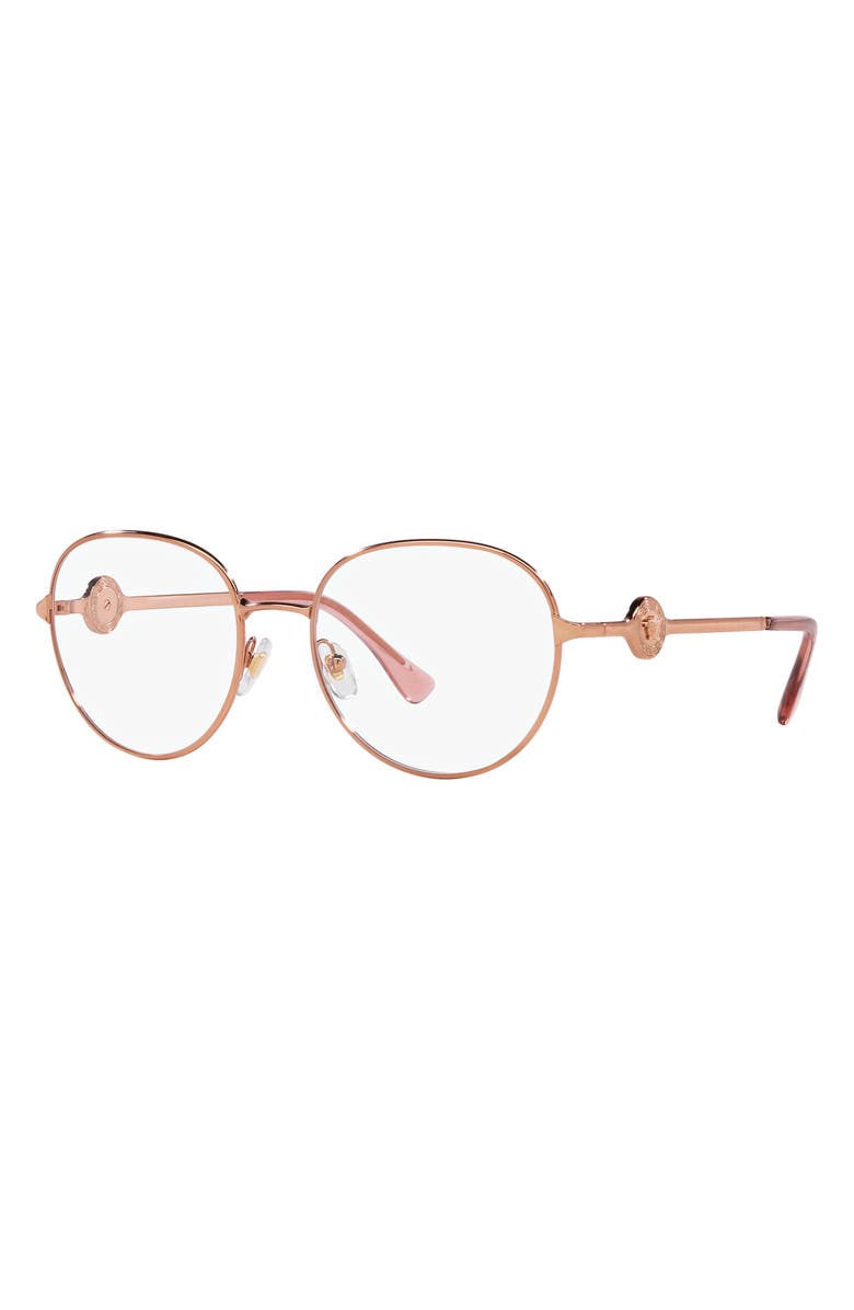 Versace 54mm Round Optical Glasses | Nordstrom