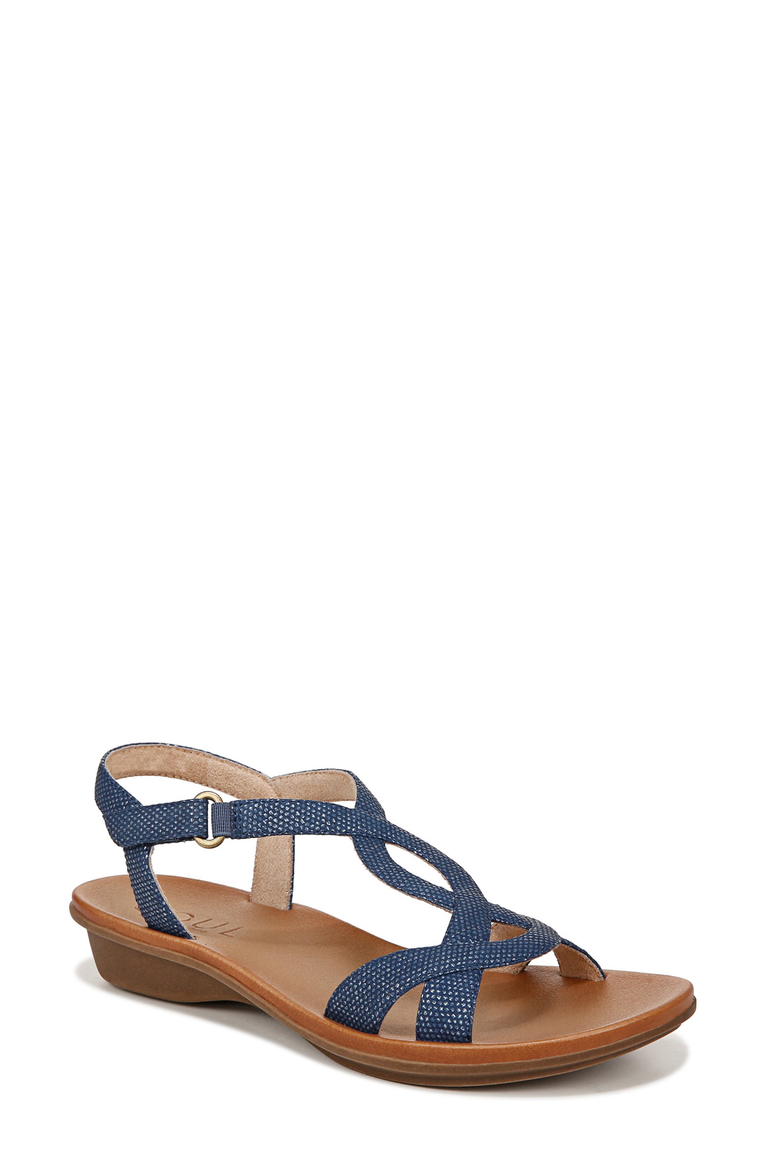SOUL NATURALIZER Solo Ankle Strap Sandal - Wide Width Available (Women ...