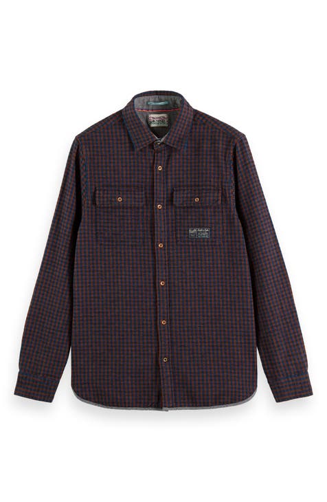 Men's Blue Flannel Shirts | Nordstrom