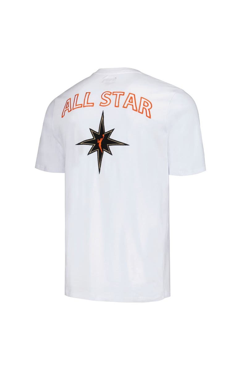FISLL Unisex FISLL White 2023 WNBA All-Star Game Applique T-Shirt ...