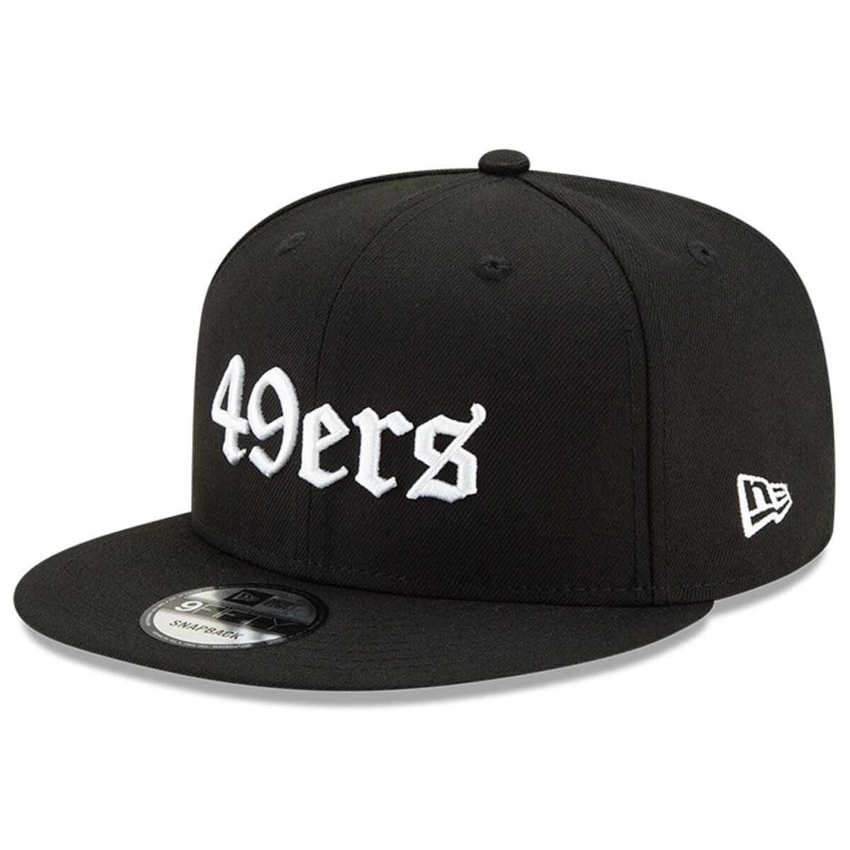 New Era Men's New Era Black San Francisco 49ers Gothic Script 9FIFTY ...