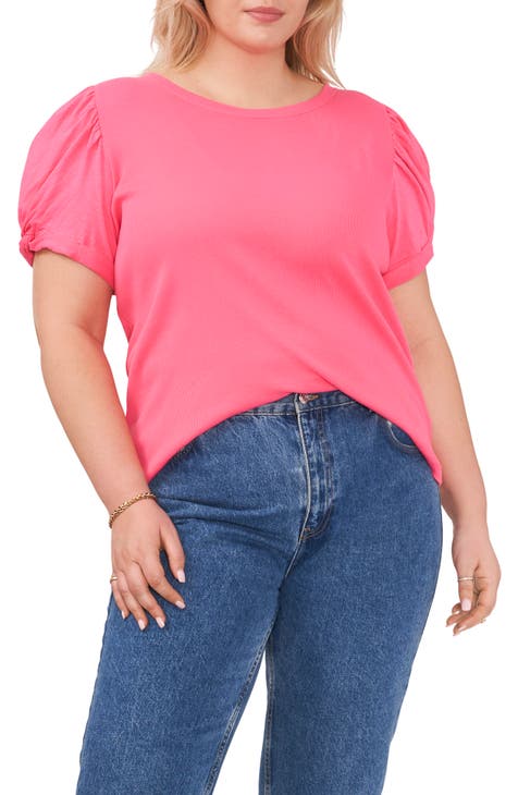 Pink Plus-Size Tops for Women | Nordstrom