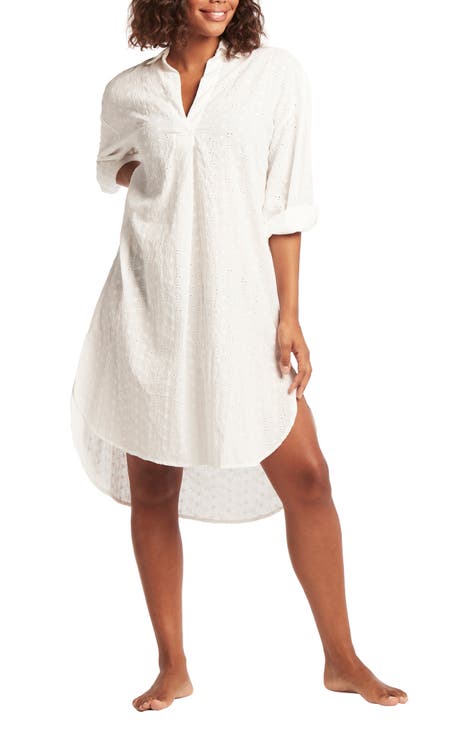Womens Eyelet Swimsuit Cover Ups Beachwear And Wraps Nordstrom