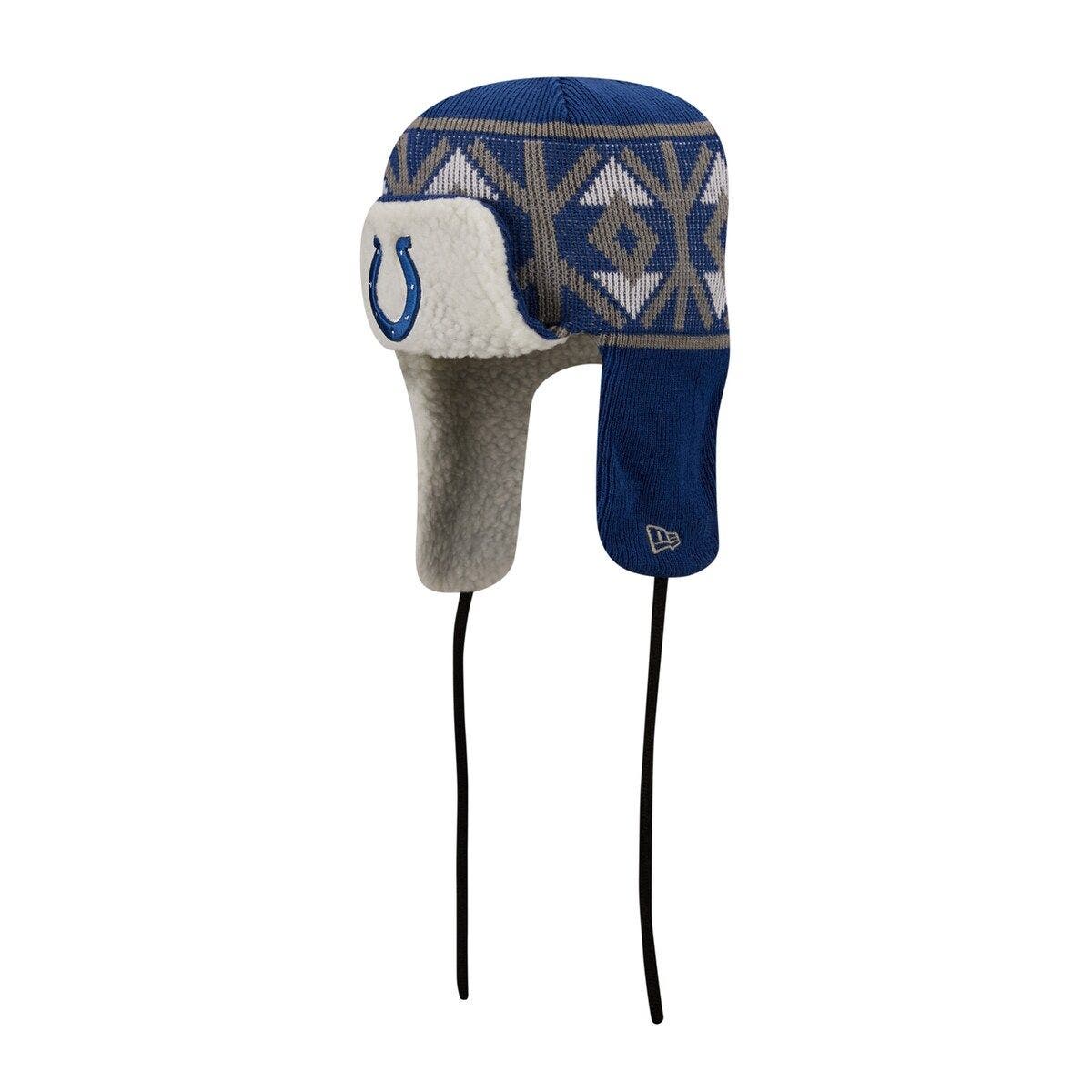 New Era Men's New Era Royal Indianapolis Colts Knit Trapper Hat | Nordstrom