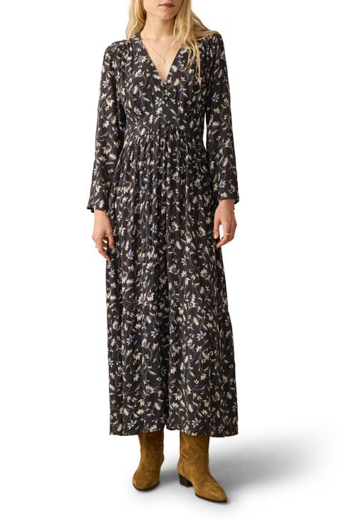 Women's Long Sleeve Midi Dresses | Nordstrom