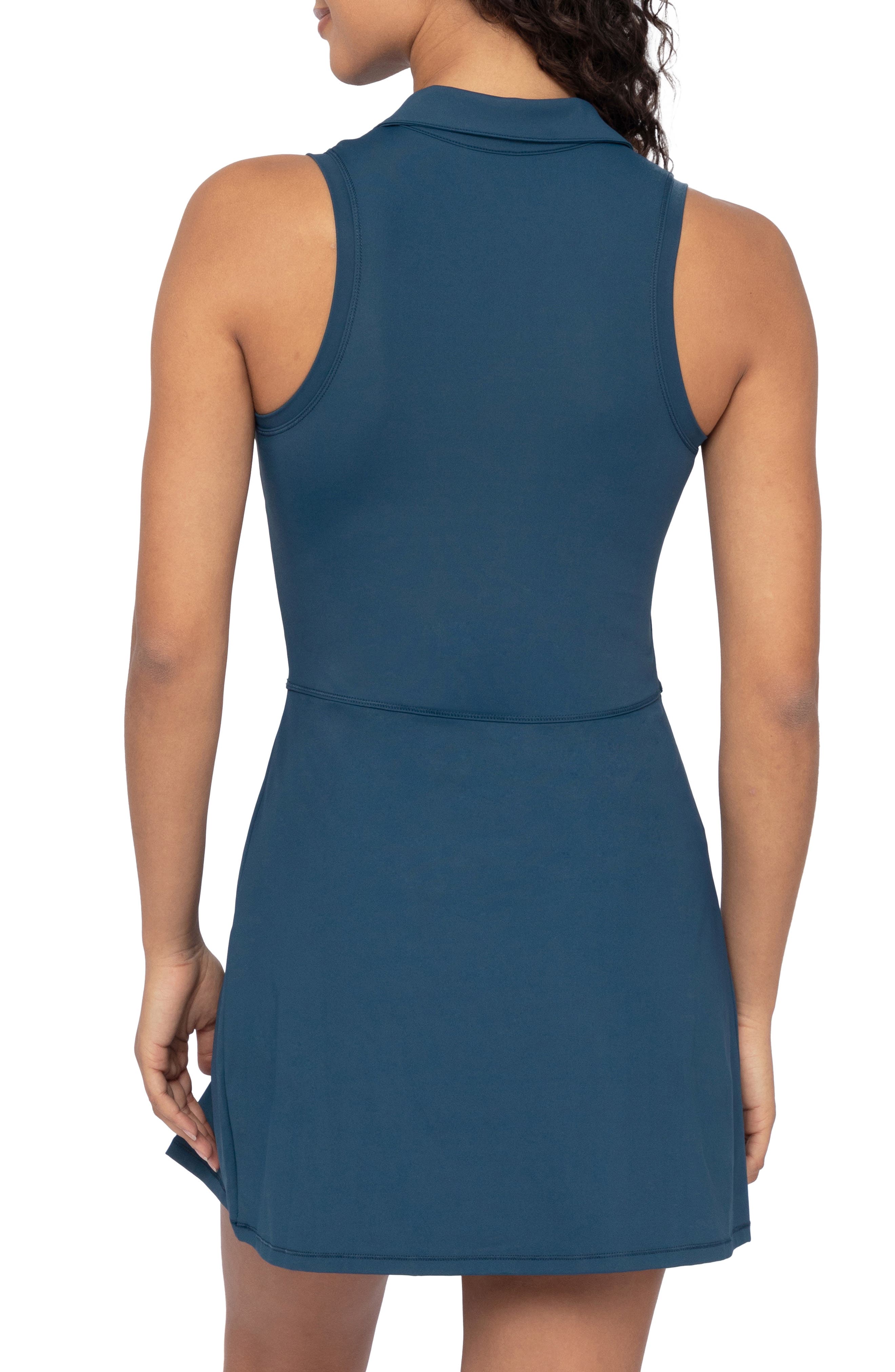 90 DEGREE BY REFLEX Airlux Racerback Collar Activewear Dress ...