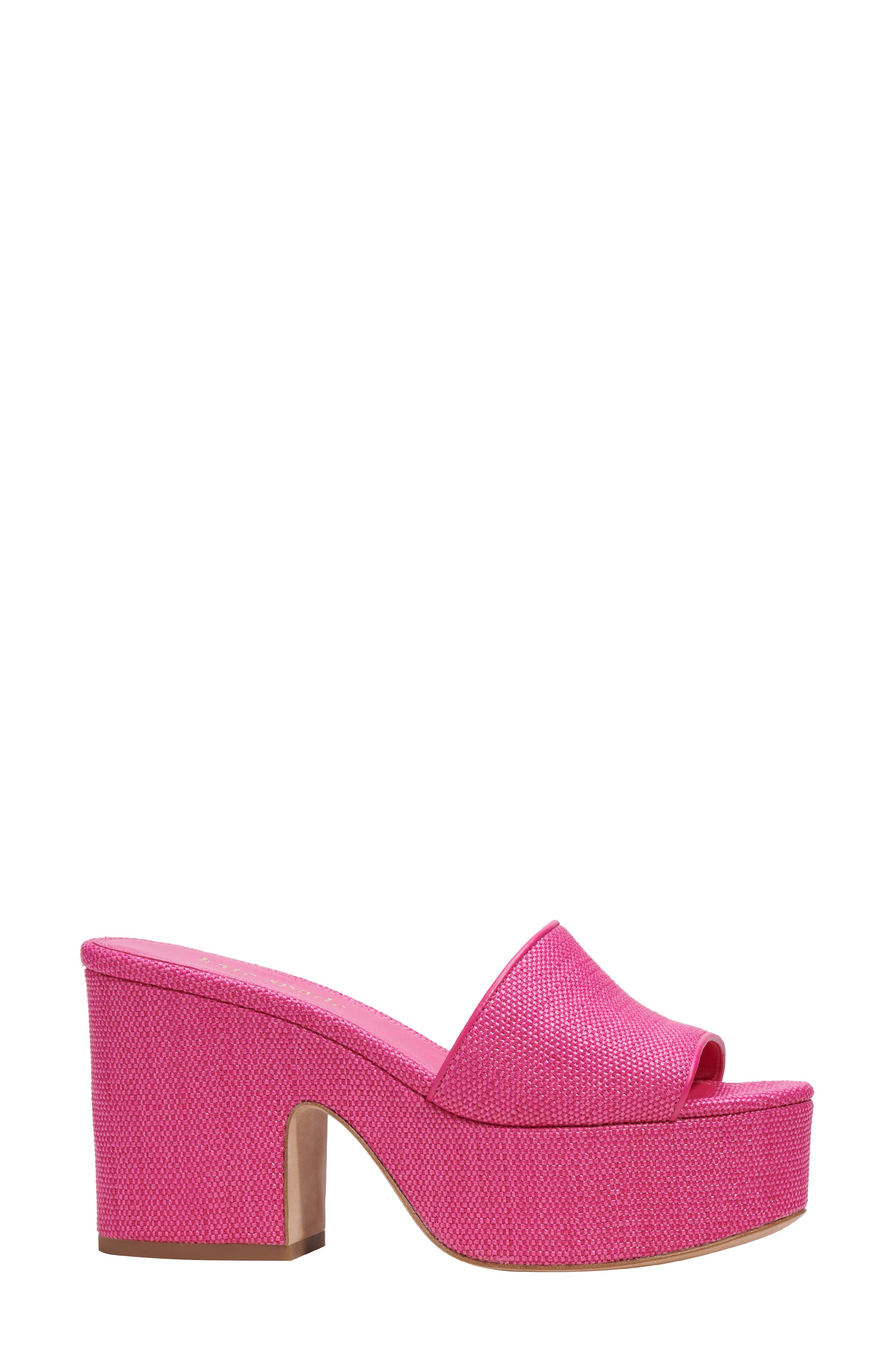 kate spade new york ibiza raffia platform sandal (Women) | Nordstrom