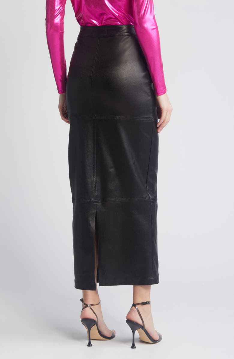 NIKKI LUND Iggy Metallic Maxi Skirt | Nordstrom
