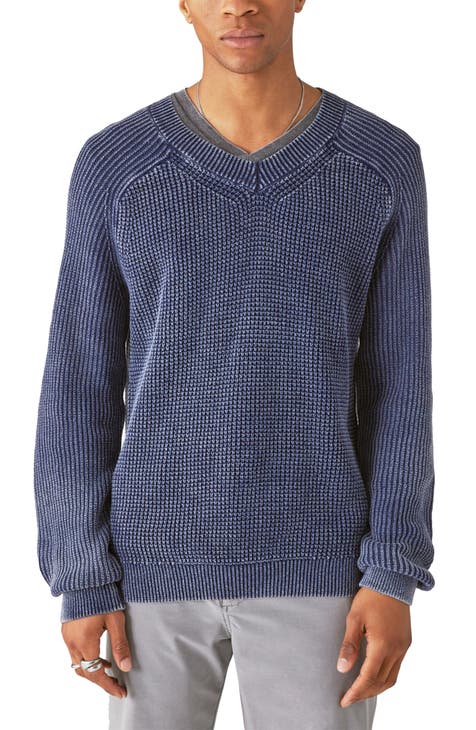 Men's Blue V-Neck Sweaters | Nordstrom