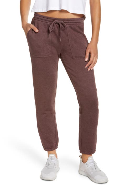Women's Burgundy Cropped & Capri Pants | Nordstrom