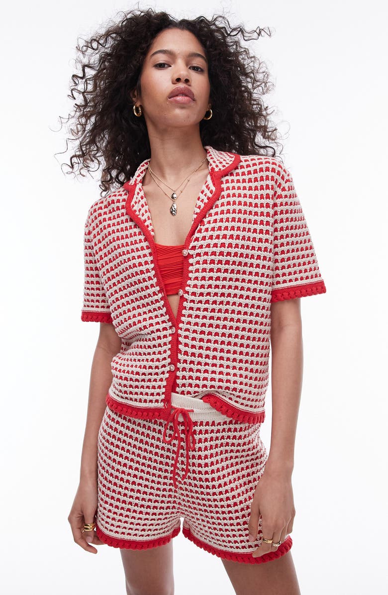 Topshop Chunky Sweater Knit Shorts | Nordstrom