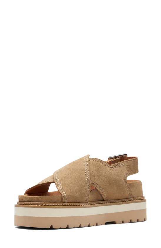 Clarks Orianna Roam Platform Sandal In Beige | ModeSens