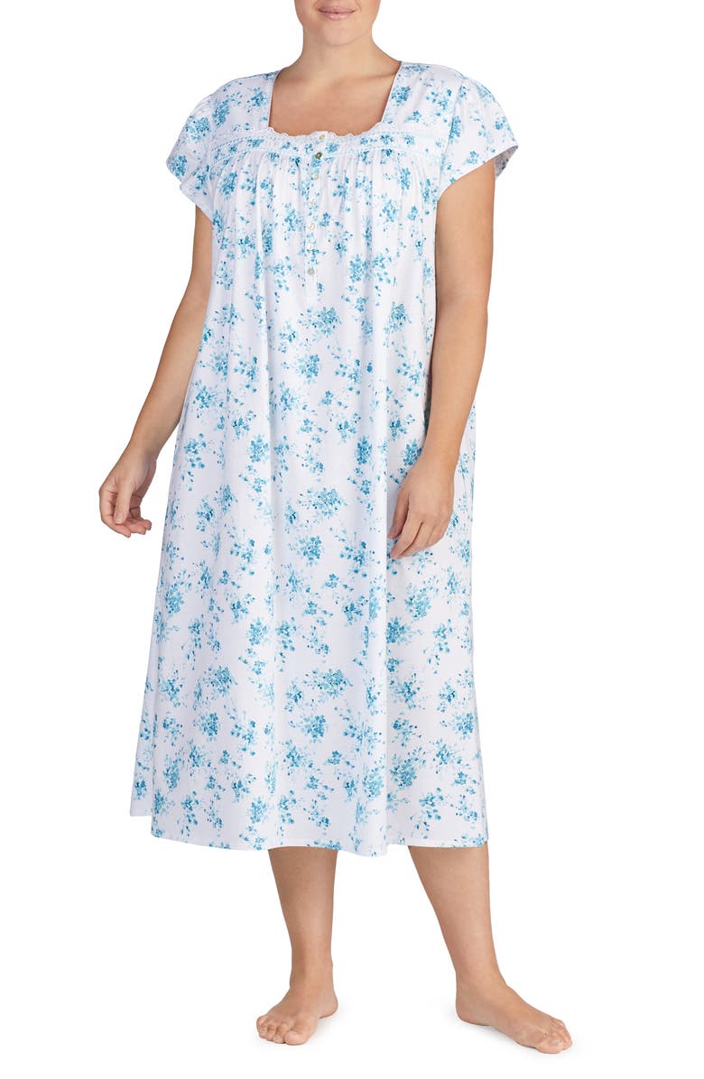 Eileen West Cotton Jersey Nightgown Plus Size Nordstrom