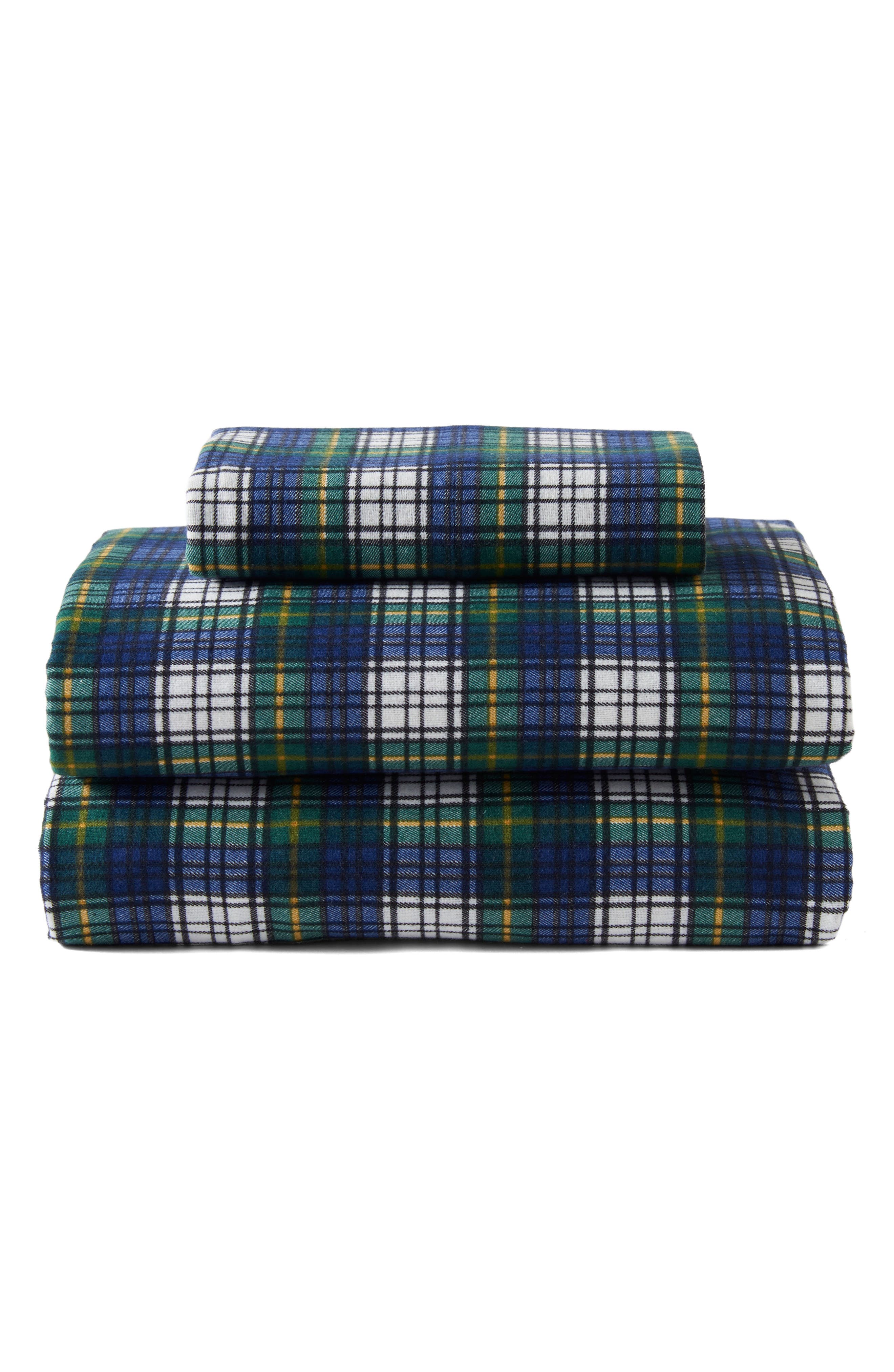 Pendleton Plaid Cotton Flannel 4-Piece Sheet Set | Nordstromrack