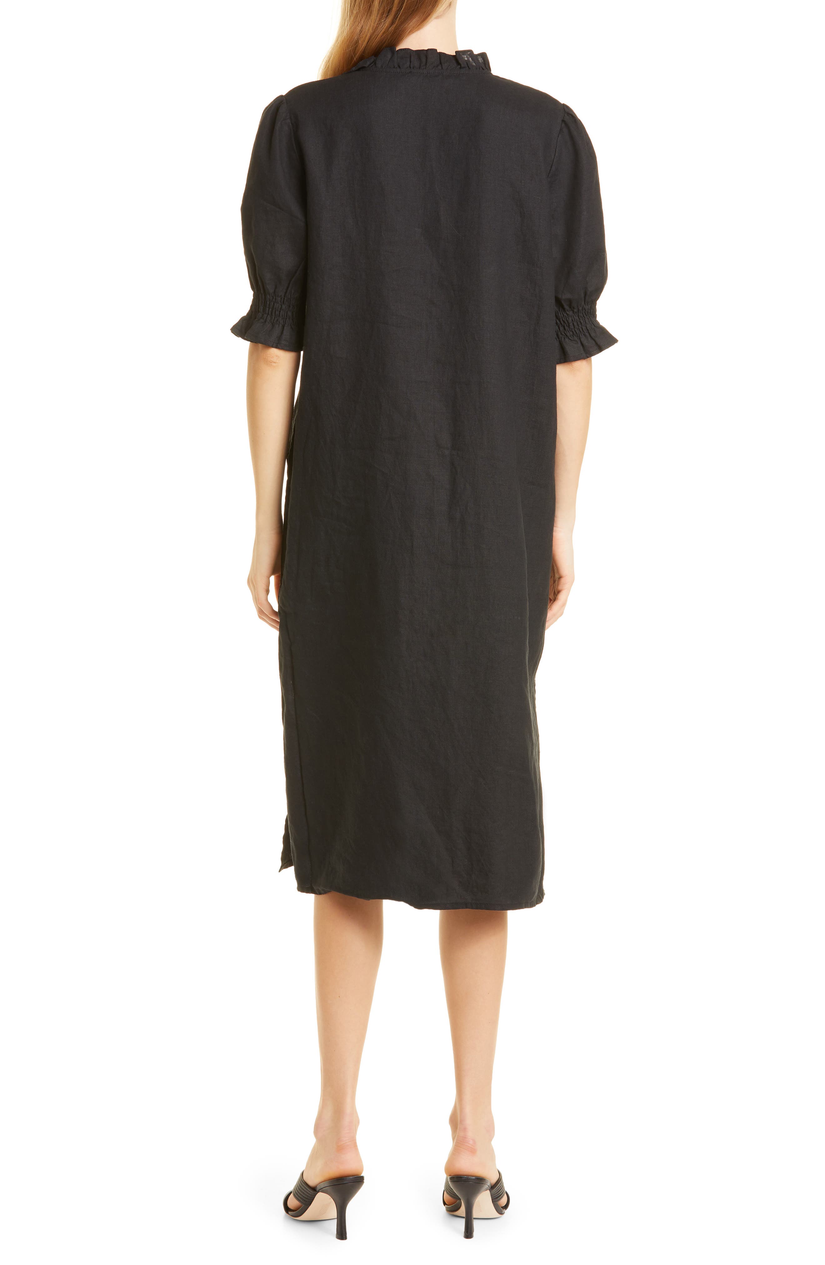 Masai Copenhagen Nydela Linen Shift Dress | Nordstrom