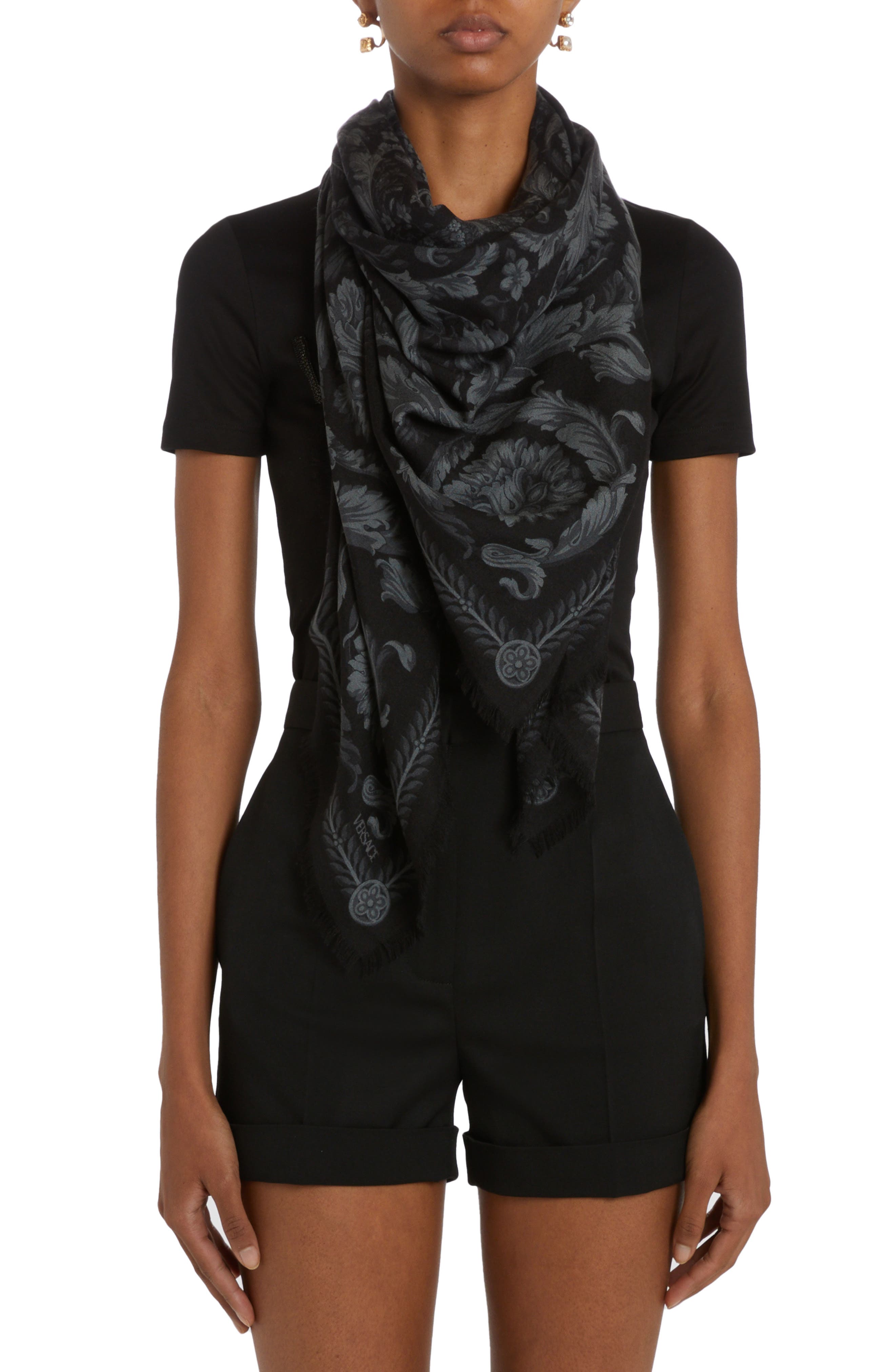 Versace Barocco Square Scarf | Nordstrom