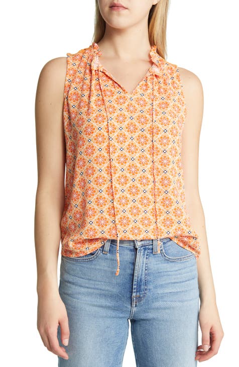Women's Orange Tops | Nordstrom
