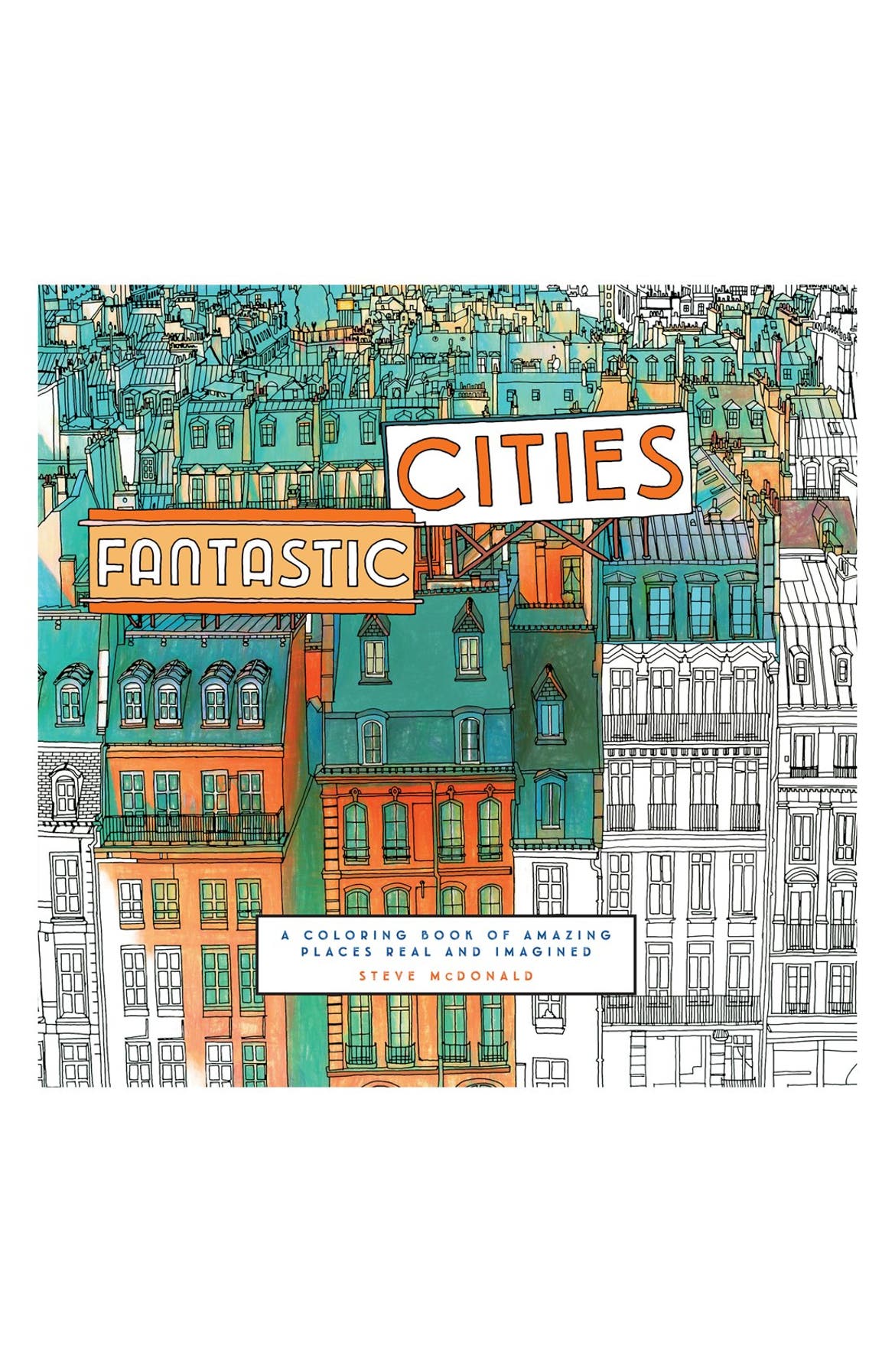 Fantastic Cities Coloring Book Nordstrom