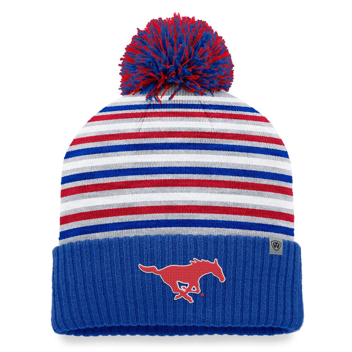 TOP OF THE WORLD Men's Top of the World Royal SMU Mustangs Dash Cuffed ...