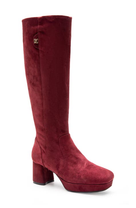 Red Knee-High Boots for Women | Nordstrom