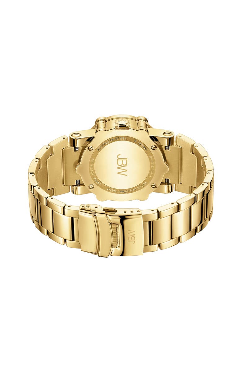 JBW Men's Phantom Metal Diamond Bracelet Watch, 42mm - 2.00 ctw ...