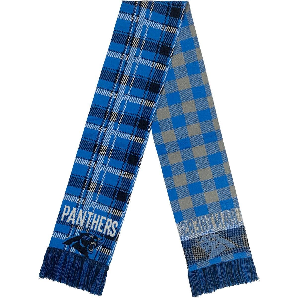 FOCO Carolina Panthers Plaid Color Block Scarf | Nordstrom