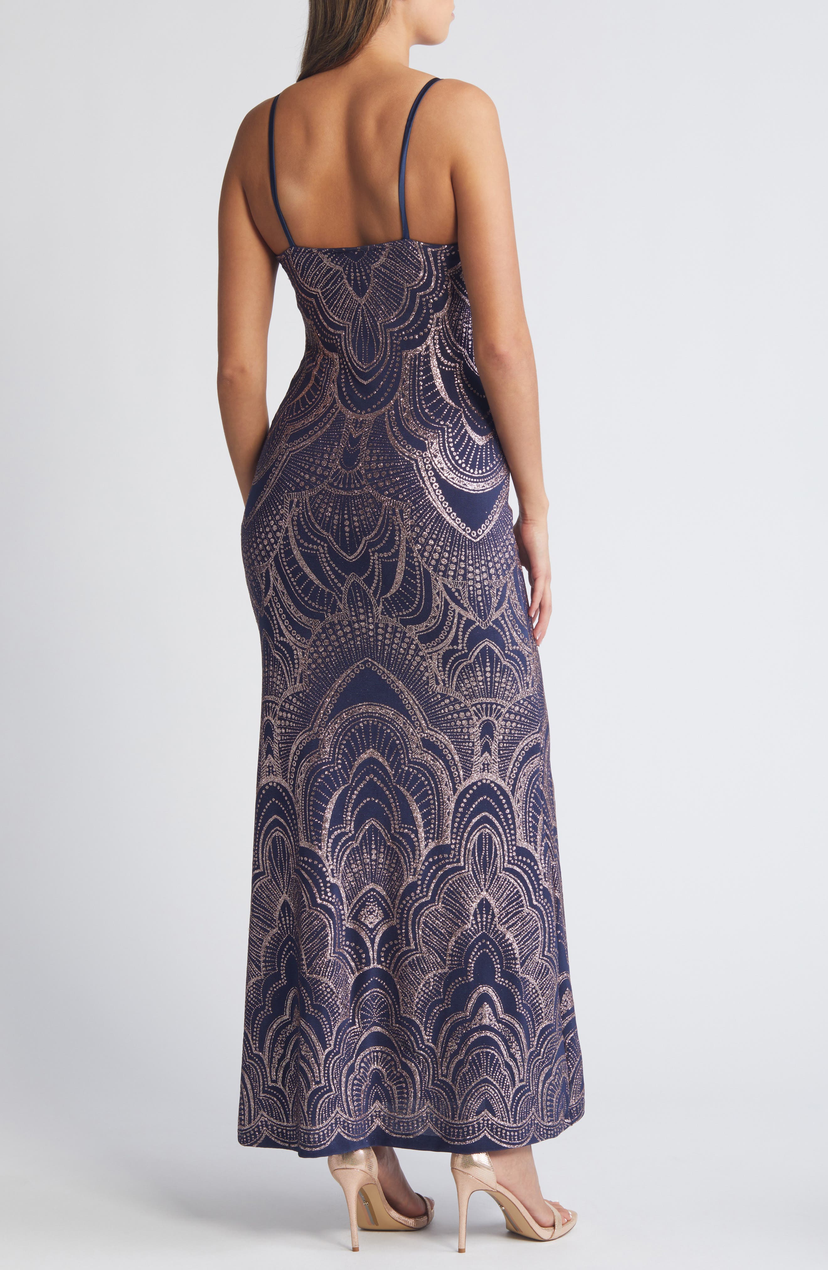 Jump Apparel Glitter Gown | Nordstrom