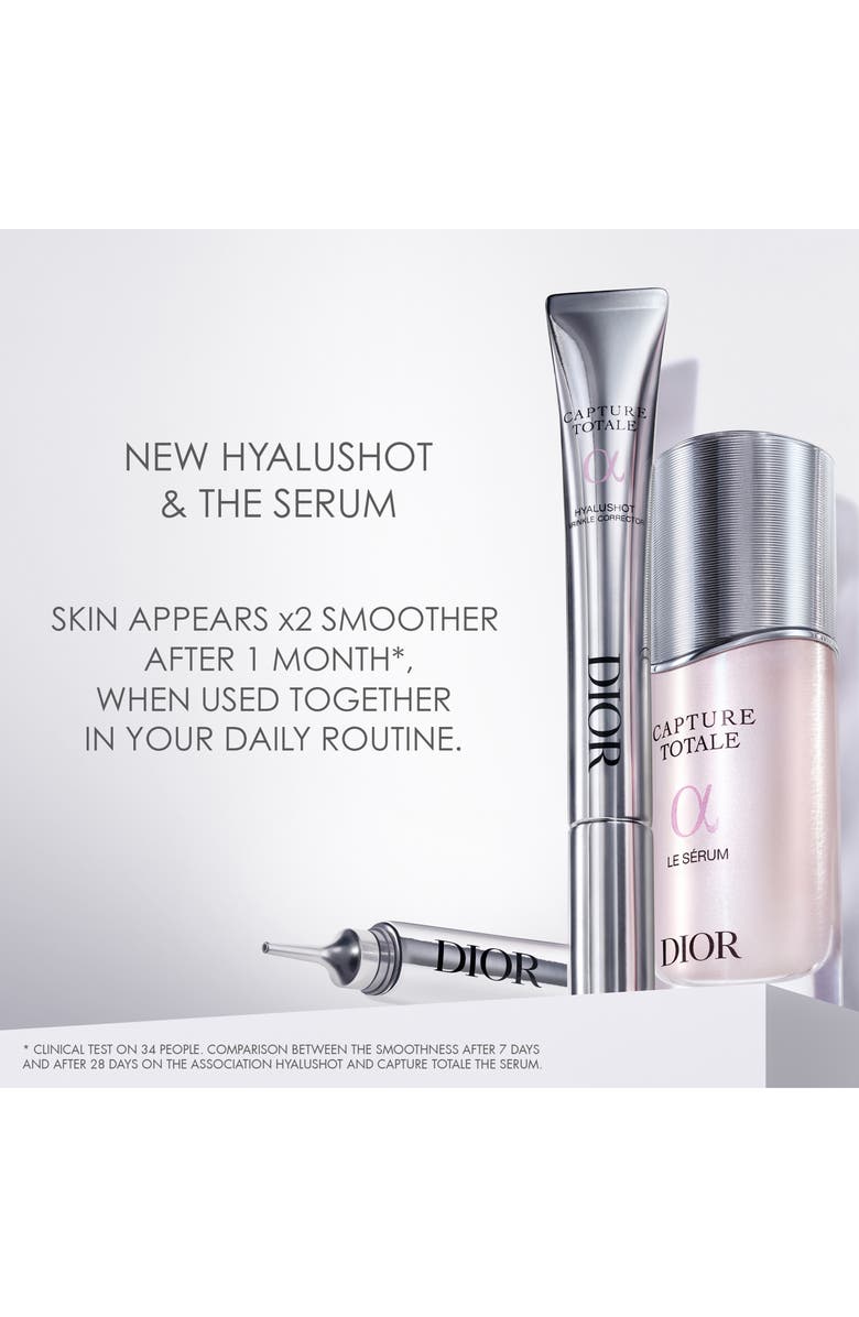 DIOR Capture Totale Hyalushot: Wrinkle Corrector with Hyaluronic Acid ...