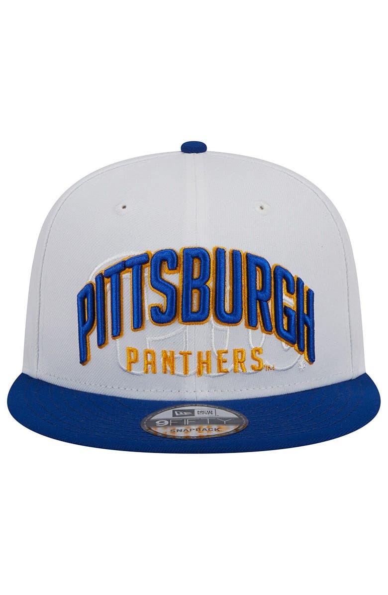 New Era Men's New Era White/Royal Pitt Panthers Two-Tone Layer 9FIFTY ...