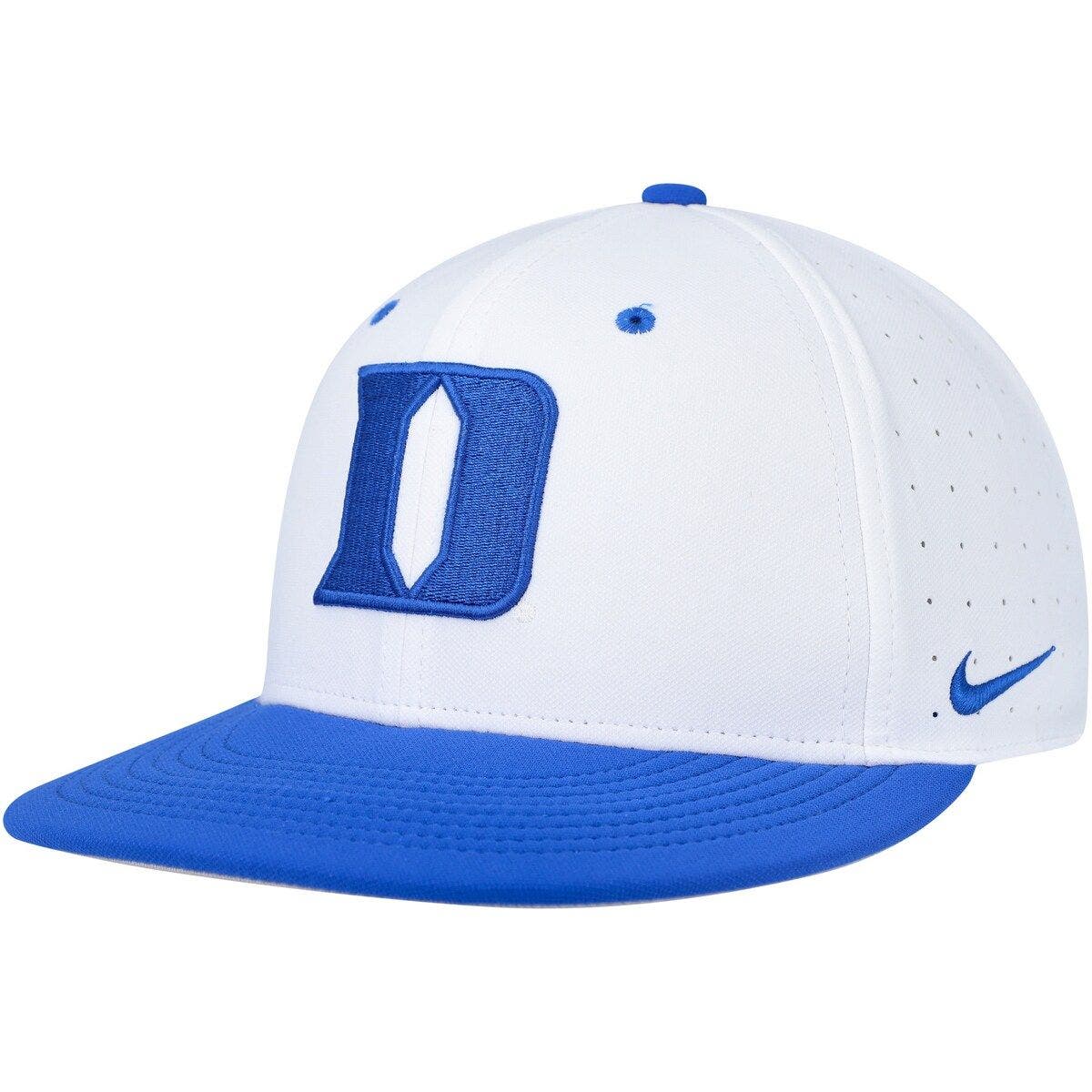 Nike Men's Nike White Duke Blue Devils Aero True Baseball Performance ...