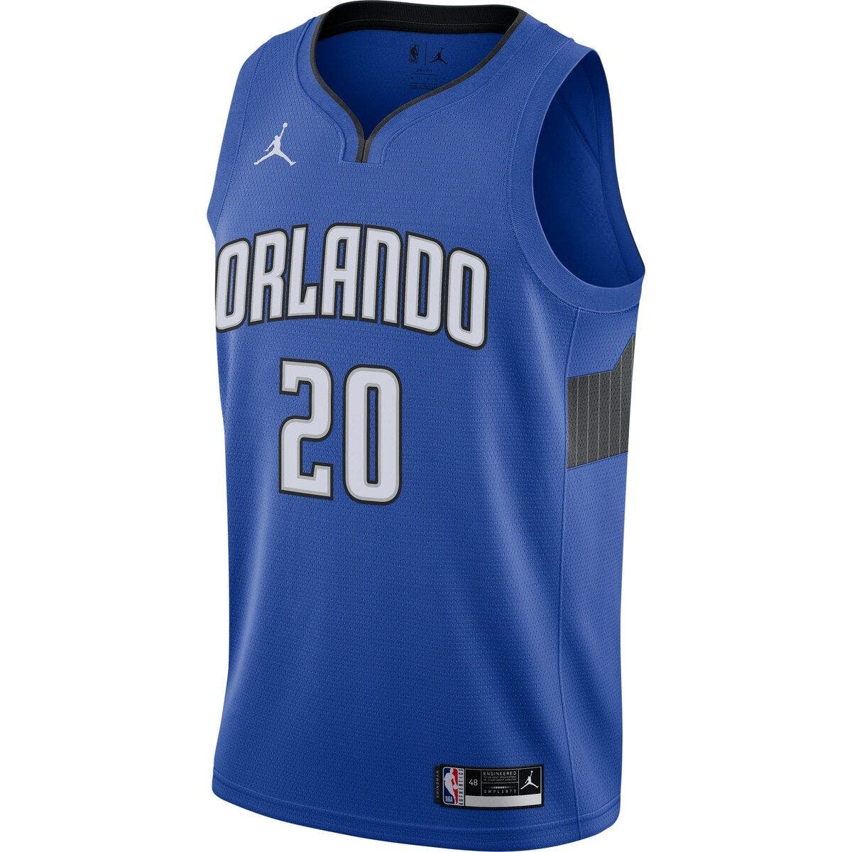 Jordan Brand Men's Jordan Brand Markelle Fultz Royal Orlando Magic 2020 ...