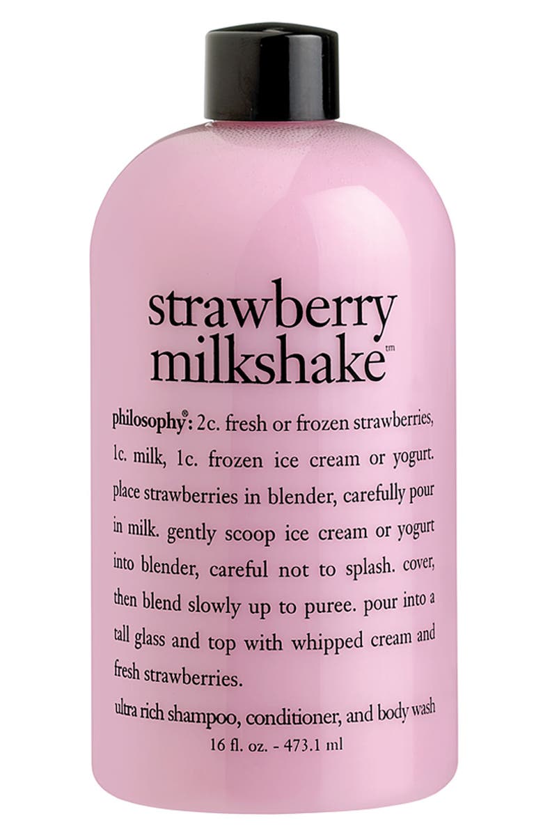 Philosophy strawberry Milkshake Shampoo Conditioner Body Wash Philosophy strawberry Milkshake Shampoo Conditioner Body Wash