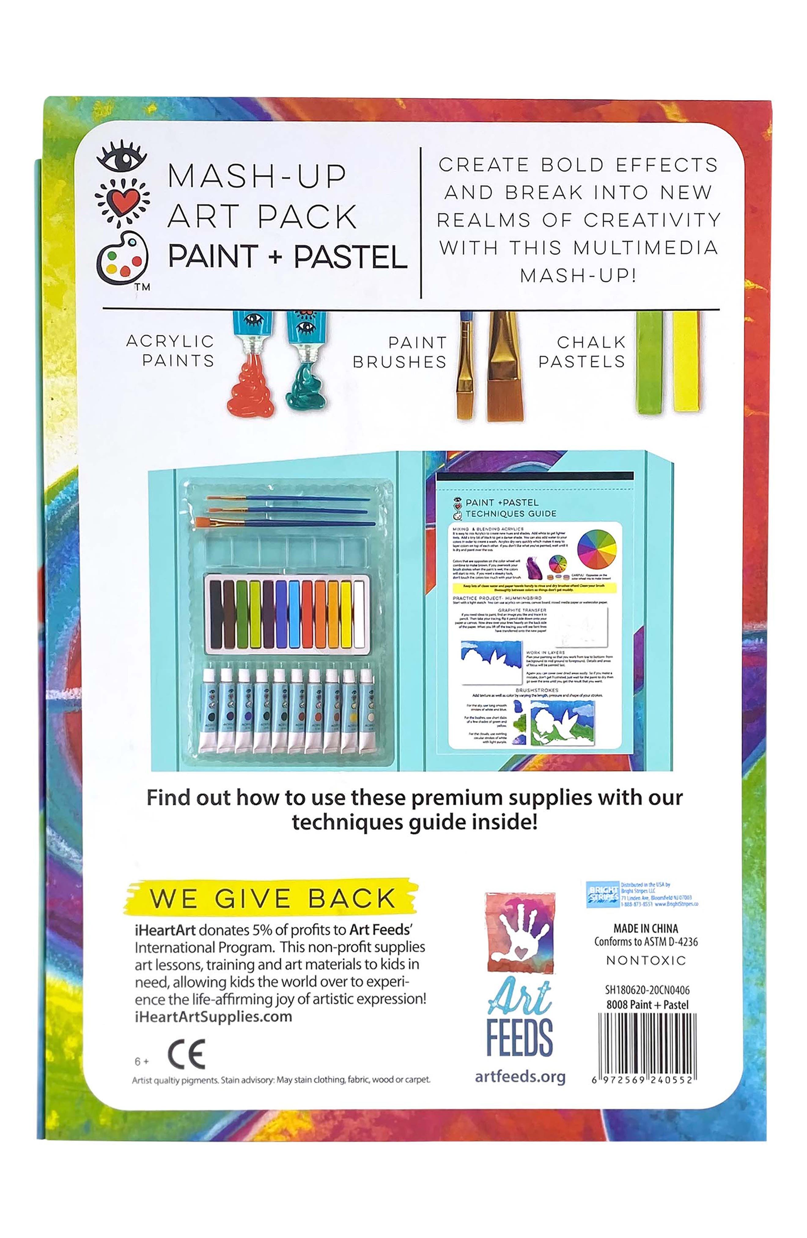 BRIGHT STRIPES Mash Up Paint and Pastel Art Pack | Nordstrom