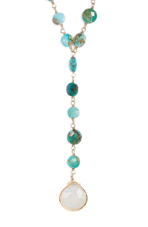 Women's Blue Necklaces