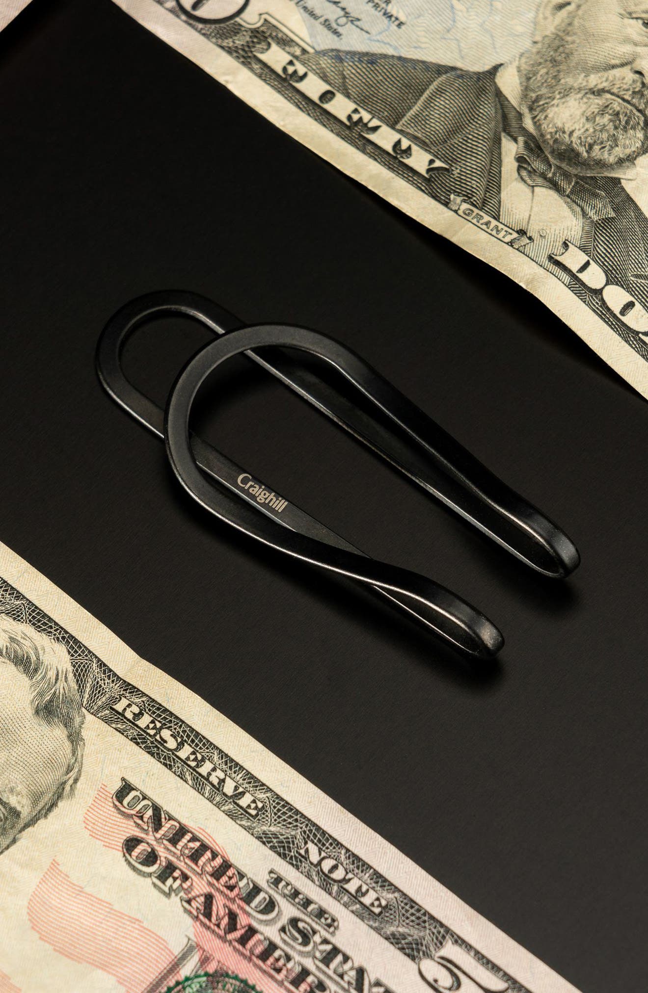 CRAIGHILL Station Titanium Money Clip | Nordstrom