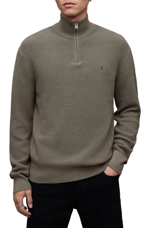 Men's AllSaints Quarter Zip Sweaters | Nordstrom