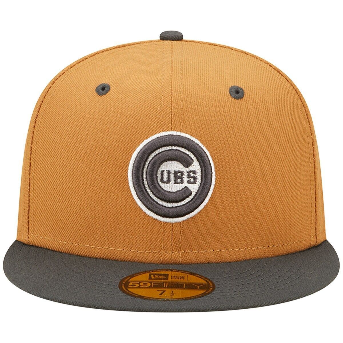 New Era Men's New Era Brown/Charcoal Chicago Cubs Two-Tone Color Pack ...