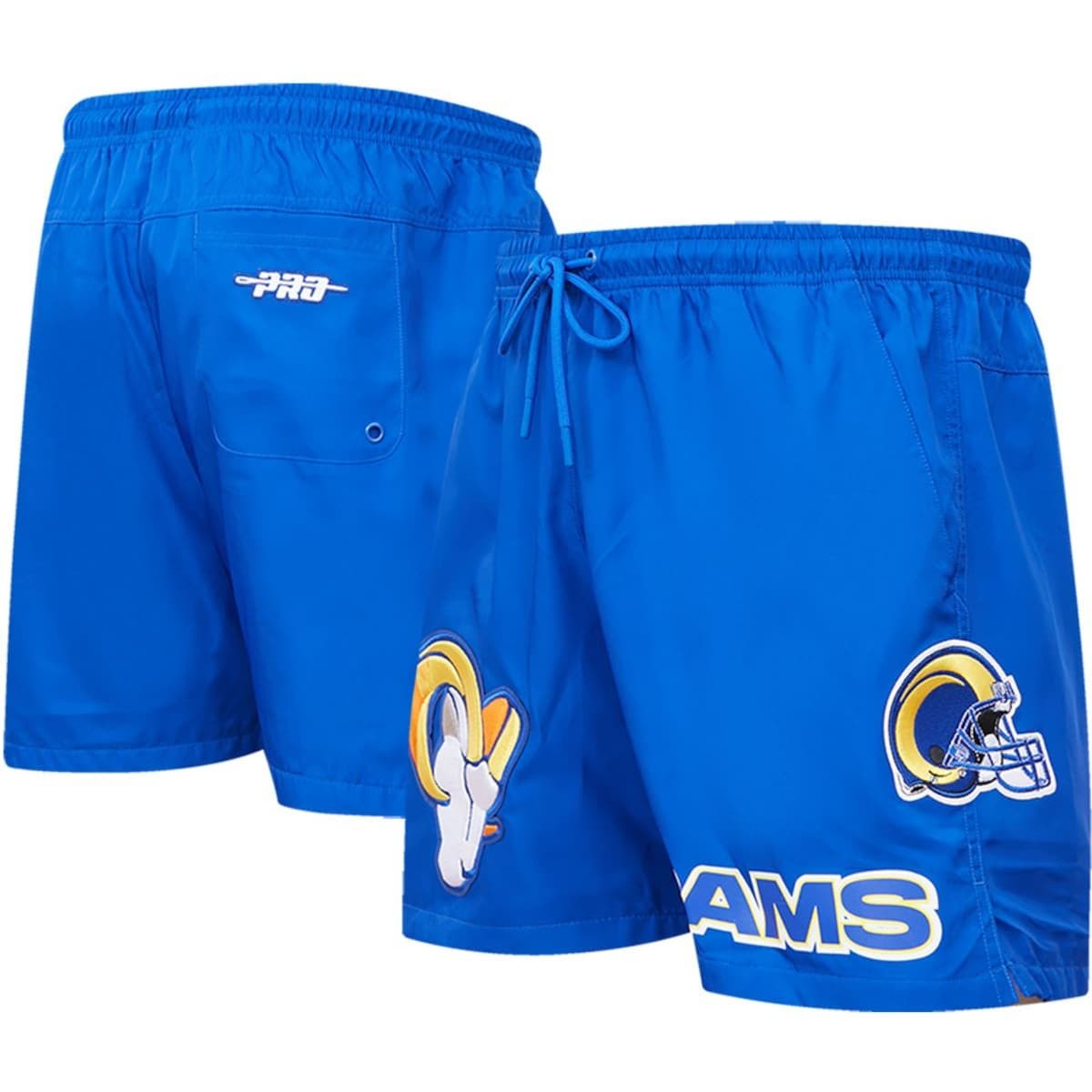 PRO STANDARD Men's Pro Standard Royal Los Angeles Rams Woven Shorts ...