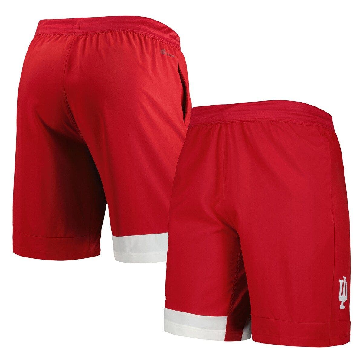 adidas Men's adidas Crimson Indiana Hoosiers AEROREADY Training Shorts ...