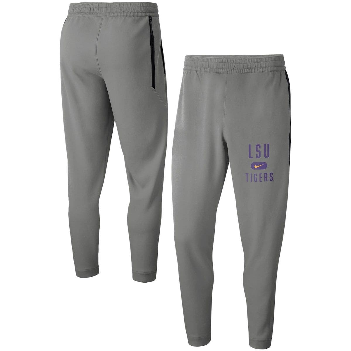 Nike Men's Nike Gray LSU Tigers Spotlight Performance Team Pants ...