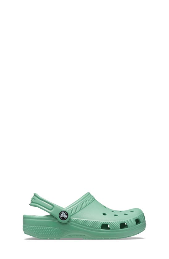 Crocs Kids' Classic Clog Sandal In Jade Stone | ModeSens