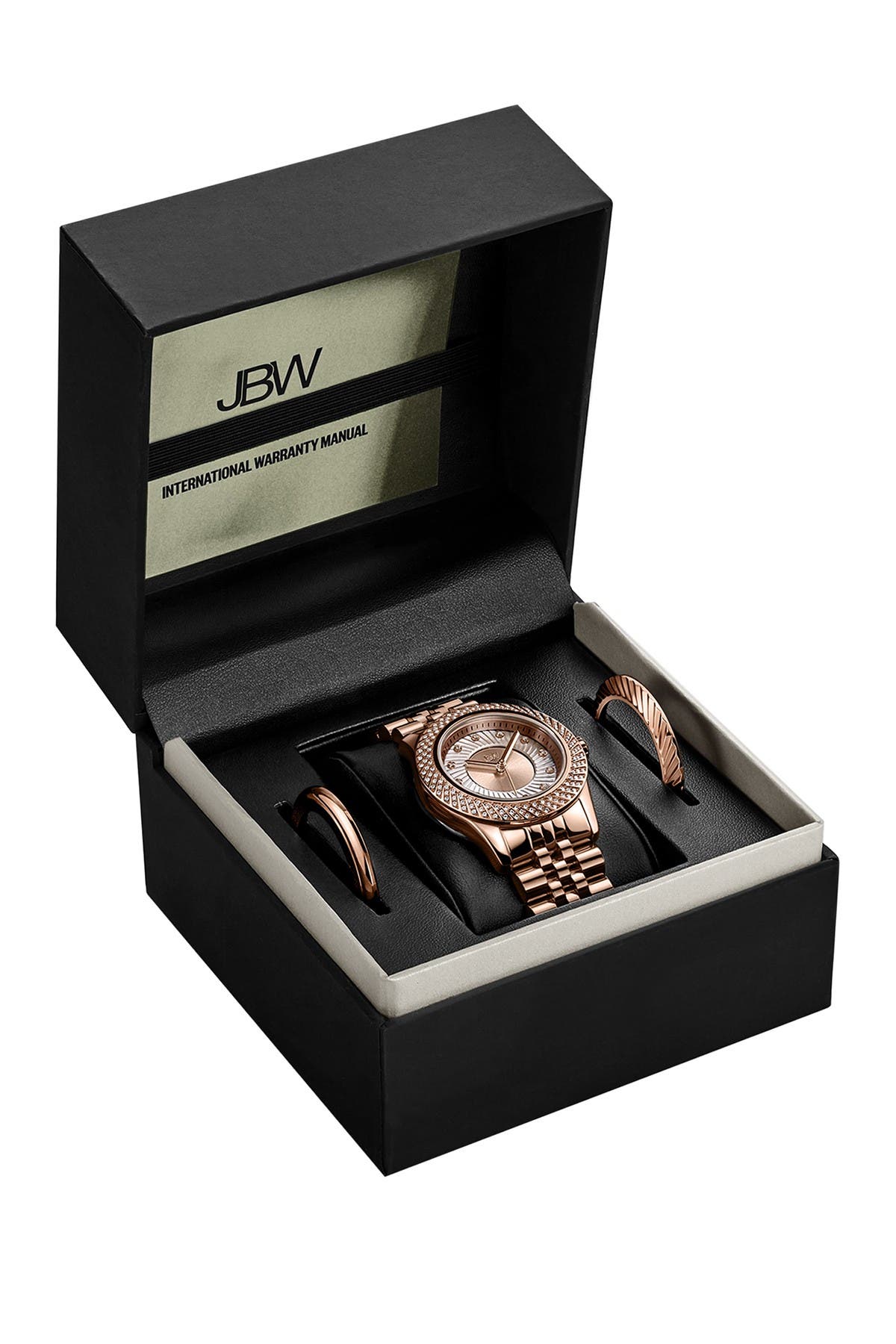 JBW | Women's Carina Diamond Bracelet Watch & Bezel Set, 37mm - 0.12 ...