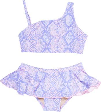 Shade Critters Kids' Python Print Two-Piece Swimsuit | Nordstromrack