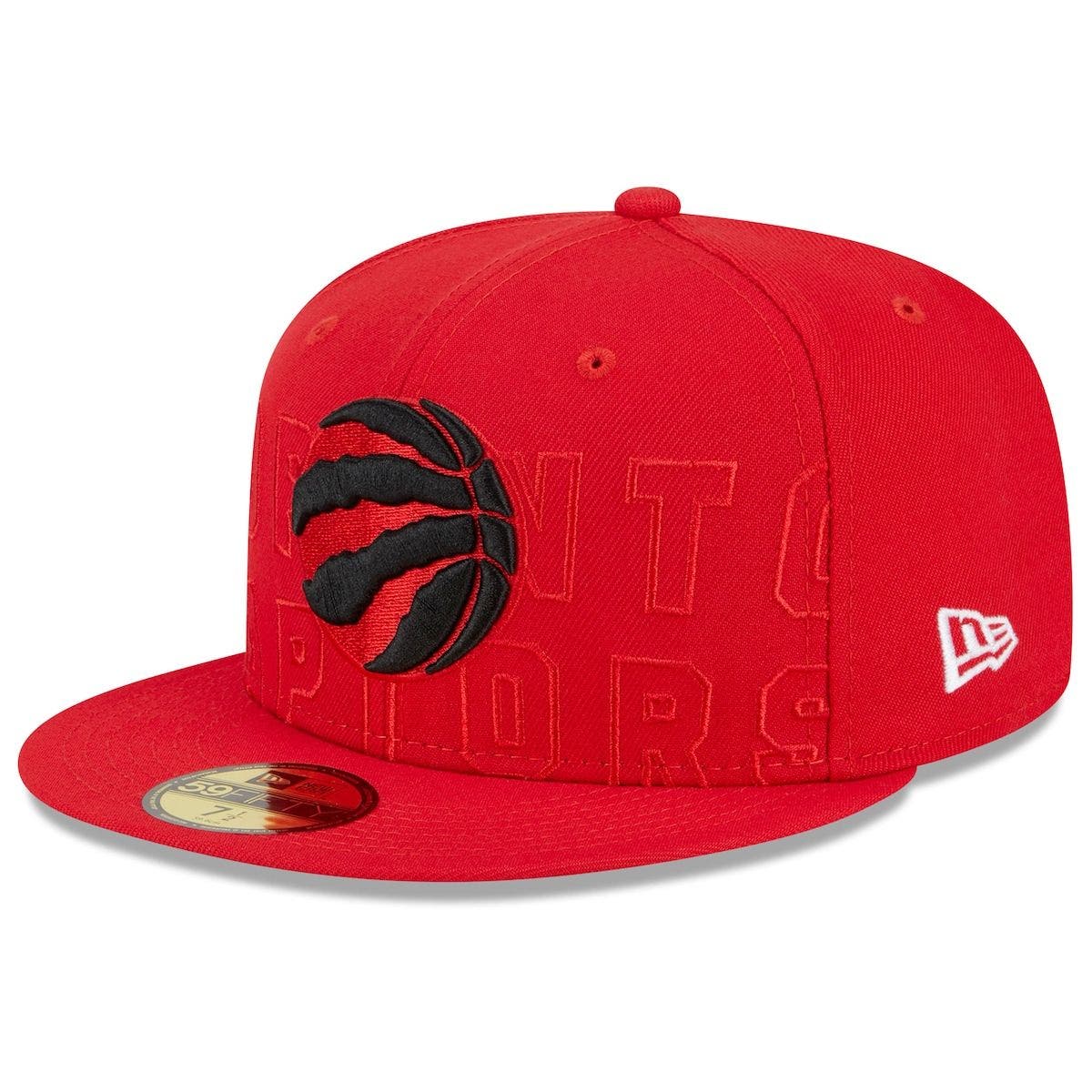 New Era Men's New Era Red Toronto Raptors 2023 NBA Draft 59FIFTY Fitted ...